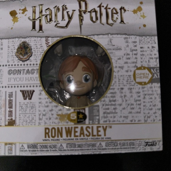 Funko | Toys | Funko Harry Potter Five Star Series Ron Weasley Vinyl ...